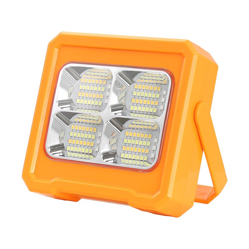 Proiector solar portabil de lucru cu LED, LLWL, Plastic, 60W/4000mAh ...