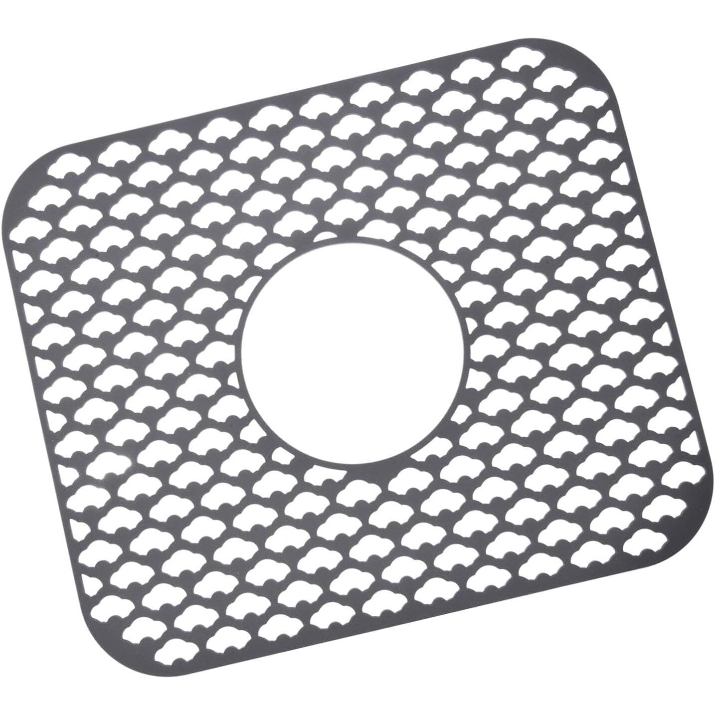 Grila de protectie pentru chiuveta, LLWL, Silicon, Gri - eMAG.ro