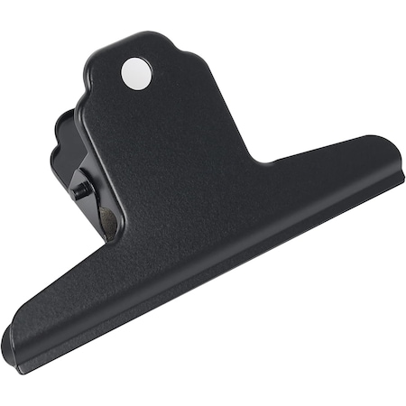 Set 4 cleme, LLWL, Metal, 100 x 50 mm, Negru - eMAG.ro