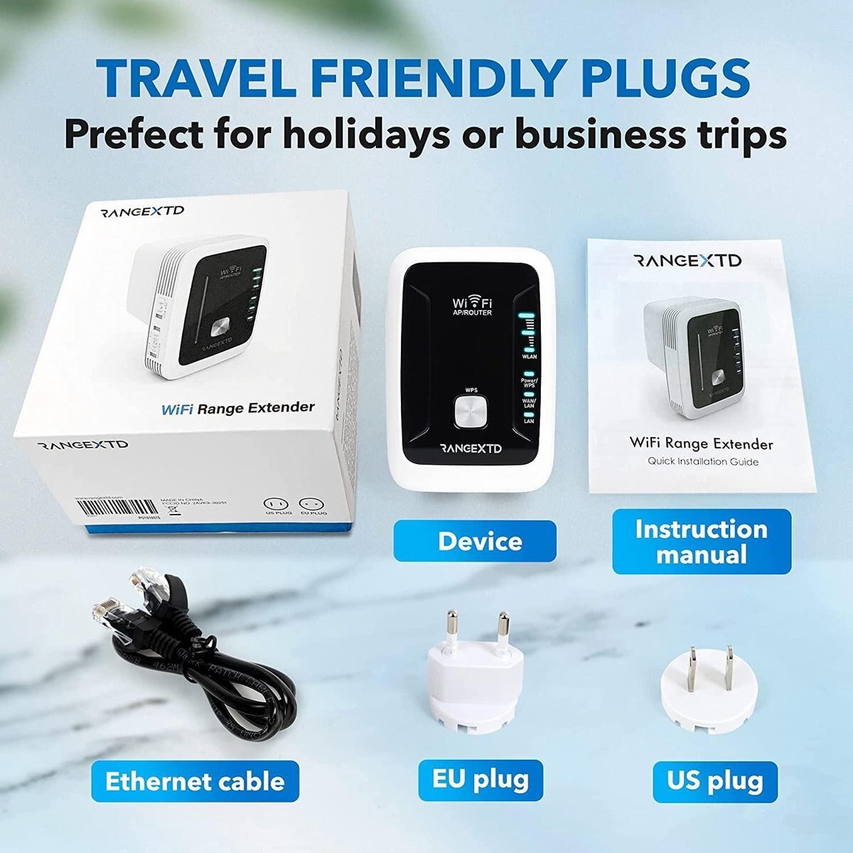 Amplificator de Semnal Wireless, Range Extender Retea WIFI RangeXTD ...