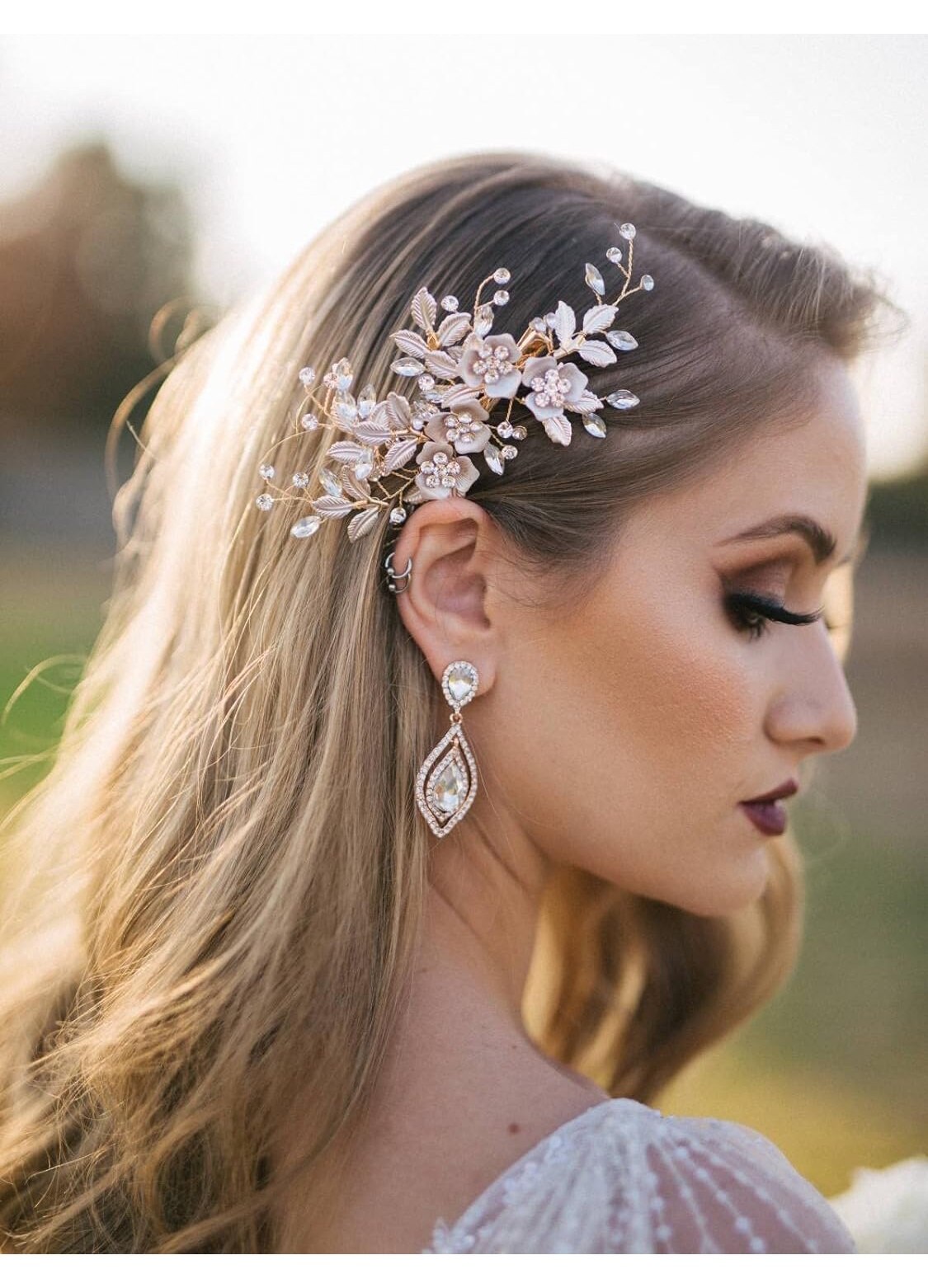 Agrafa par, LLWL, Aliaj, Auriu - eMAG.ro