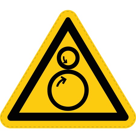 Sticker Indicator Autoadeziv de Avertizare Cilindrii Contra-Rotativi 5 ...