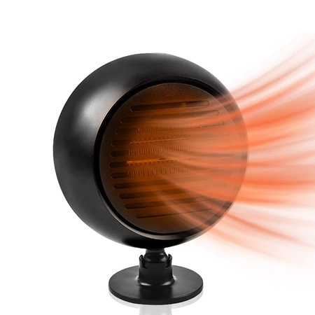 Incalzitor auto, Longziming, 12 V, Negru - eMAG.ro