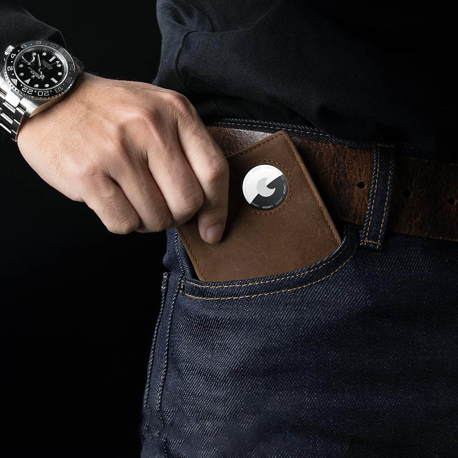 Portofel barbati, Vaxiuja, protectie RFID carduri, cu agrafa pentru ...