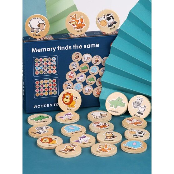 Joc interactiv educational pentru copii, pentru memorie, "Gaseste ...