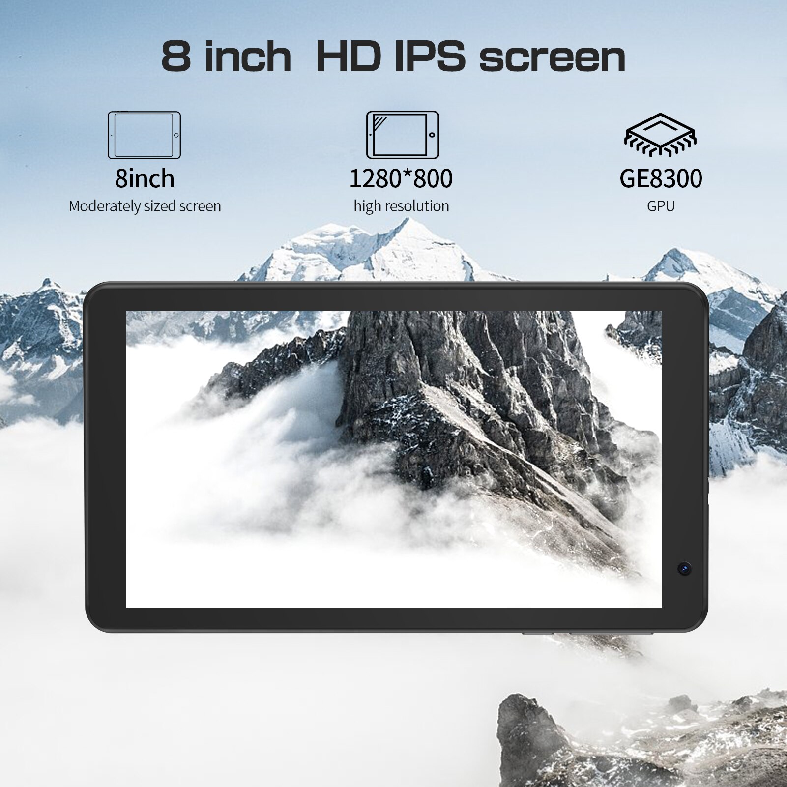 Tableta Pritom Tab 8, SIM Slot 4G, 8", Rezolutie 1280x800, IPS ...