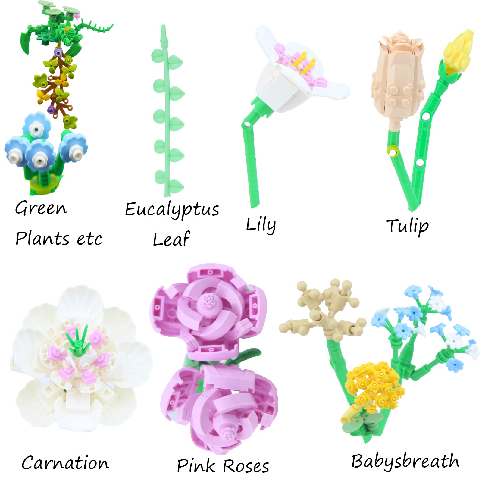 Set 1277 piese de constructie, WALALLA, Multicolor - eMAG.ro