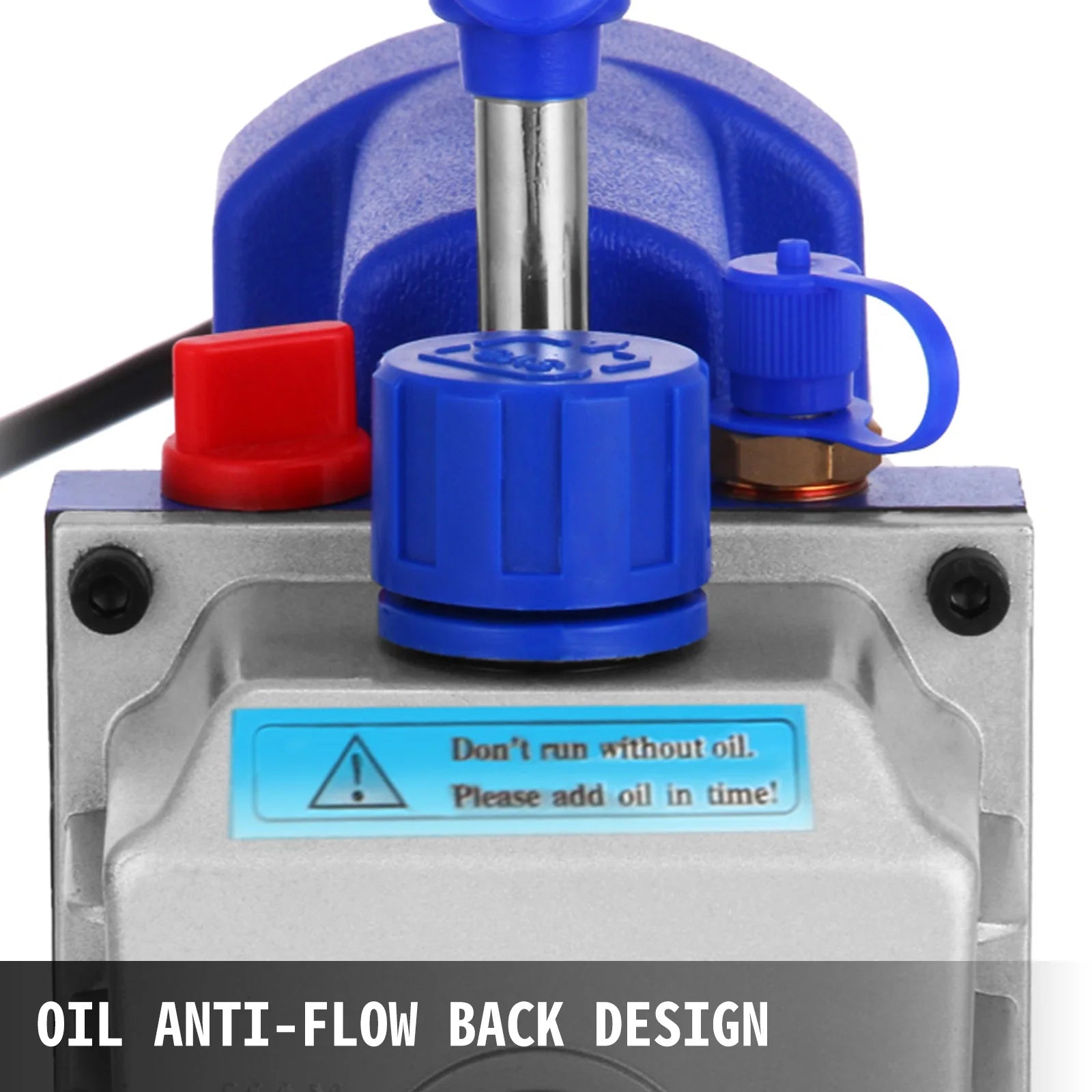 Pompa vacuum, 800Psi, 1.8CFM, 1/4HP, 1440rpm, portabil, albastru - eMAG.ro