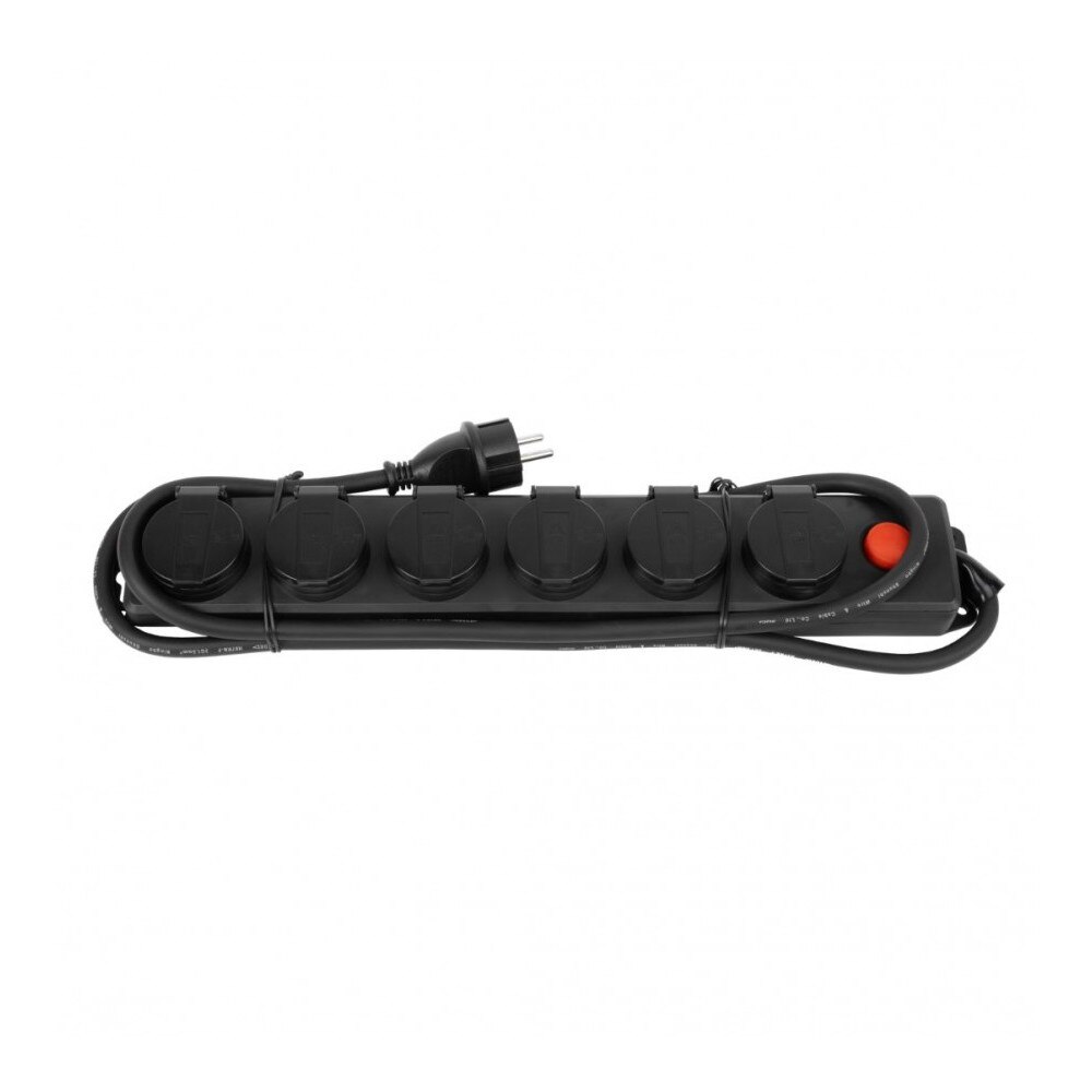 Prelungitor de curent STROXX cu 6 prize si impamantare, lungime 1.5 ...