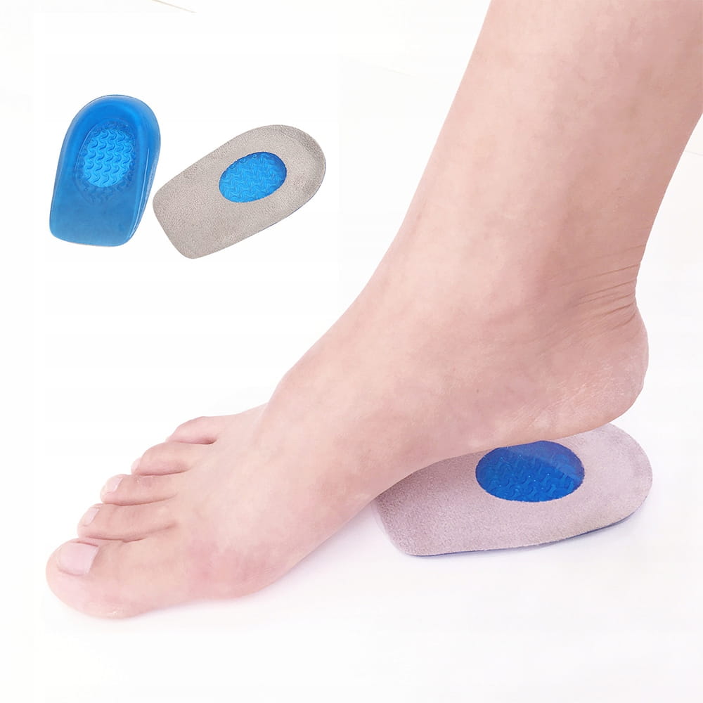 Set 2 Buc Suporturi pentru calcai, Footservice, Gel, L, Albastru - eMAG.ro