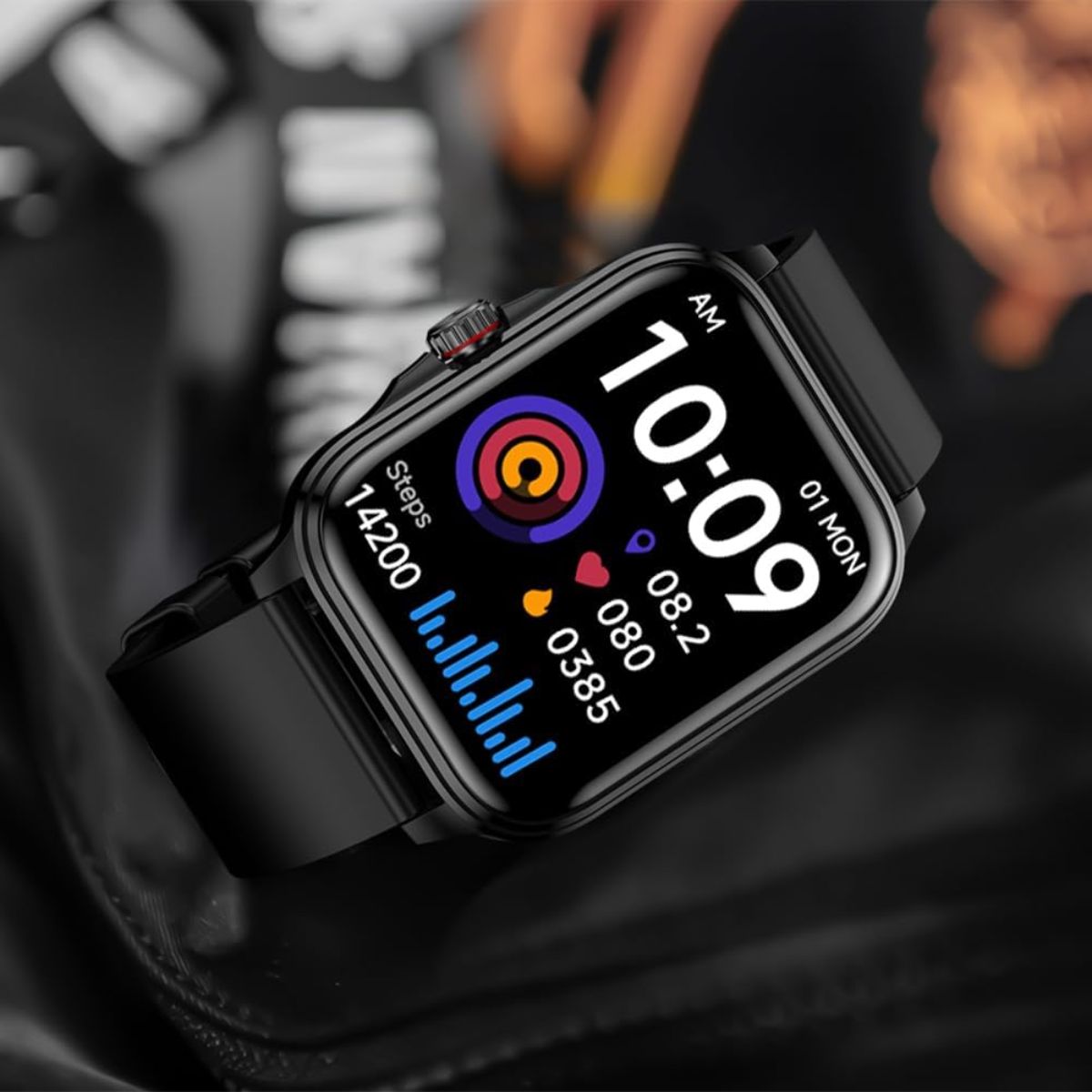 Ceas Smartwatch model T90, masurare glicemie, tensiune arteriala, nivel ...