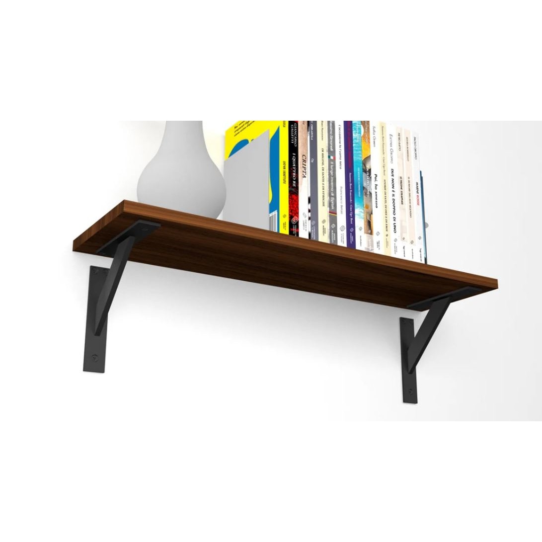 Set 2 suporti metalici raft/suport polite modern, 180x180x30 mm, Lucco ...