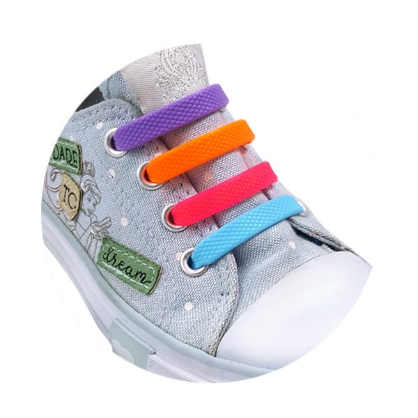 Sireturi pentru copii, Seco, Silicon, Albastru - eMAG.ro