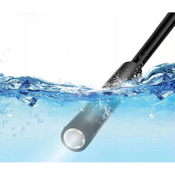 Set camera de inspectie endoscopica, XYZ, USB, LED, 3.5m, Negru - eMAG.ro