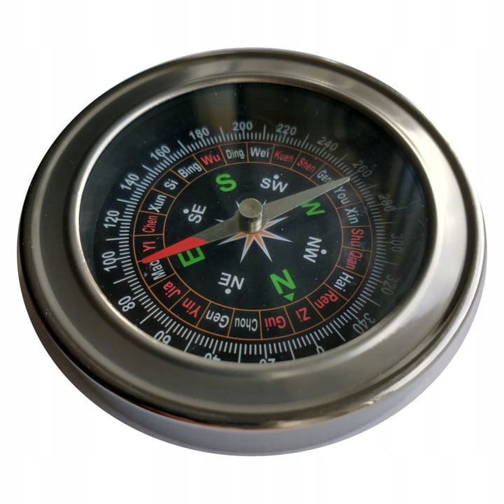 Busola de buzunar, XYZ, Metal, 7.5 cm, Auriu - eMAG.ro