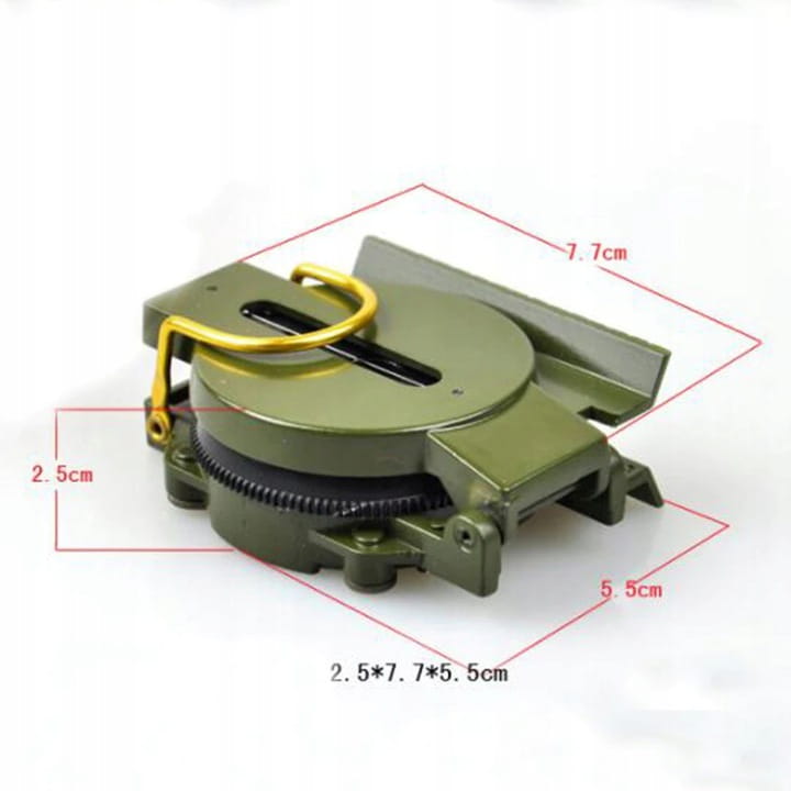 Busola militara profesionala, XYZ, Metal, Verde/Negru - eMAG.ro