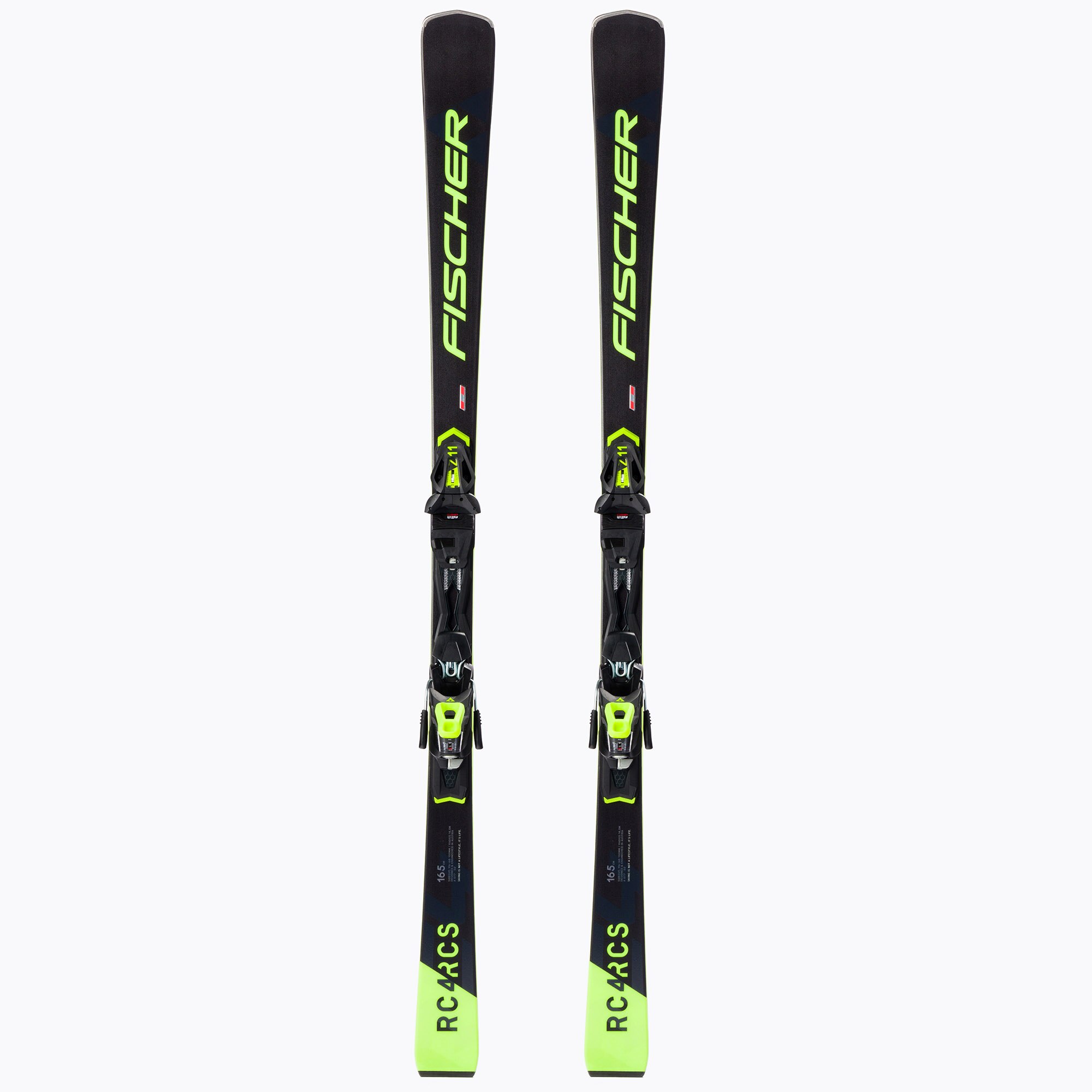 Skiuri barbati/femei, Fischer, 170cm, Verde/Negru - eMAG.ro