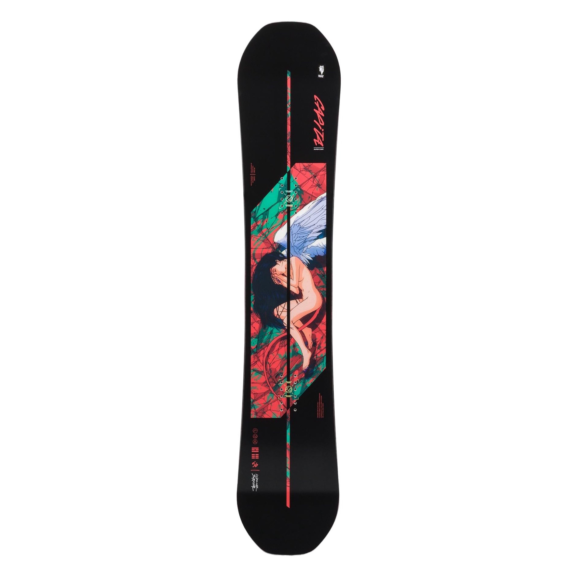 Placa snowboard Indoor Survival, Capita, Lemn, 156cm, Multicolor - eMAG.ro