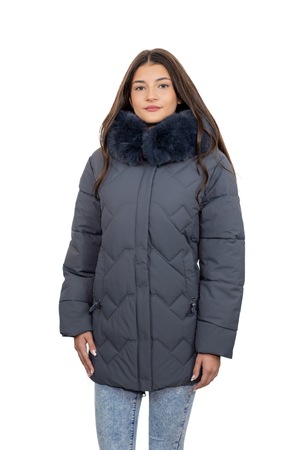 Geaca dama 231, Gri, XL - eMAG.ro