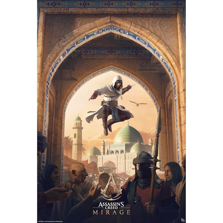 ASSASSIN'S CREED - Poster Maxi 91.5x61 - Key Art Mirage - eMAG.ro
