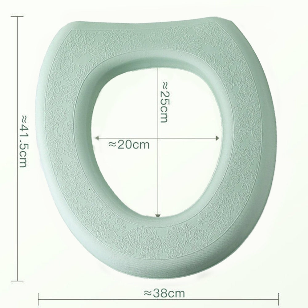 Husa colac WC, Spuma EVA, Verde - eMAG.ro