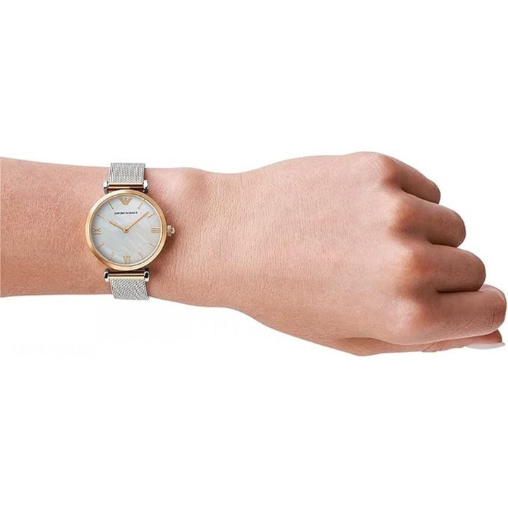 Дамски часовник Emporio Armani, Gianni AR2068, Кварцов - eMAG.bg