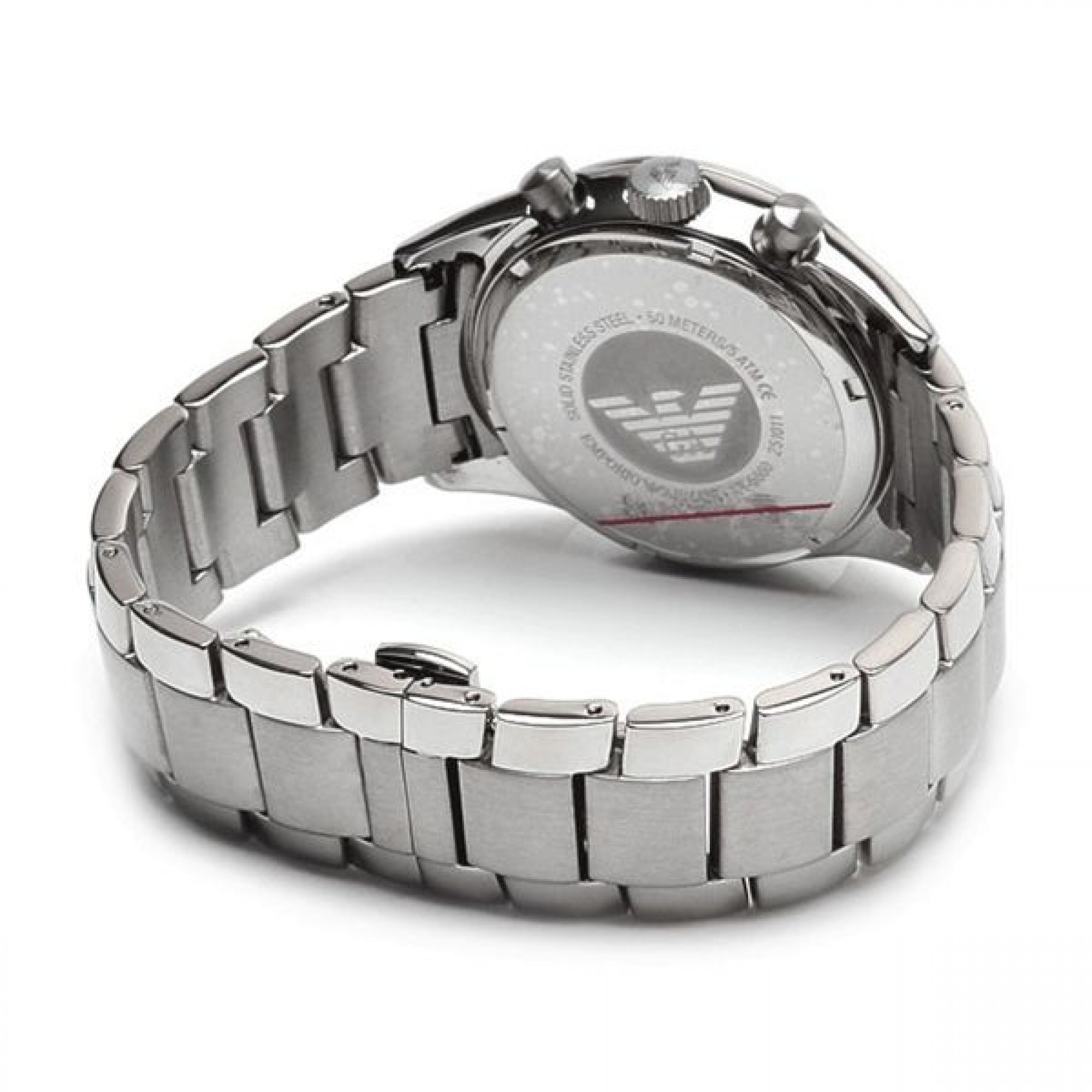 Ceas barbati AR5860, Emporio Armani, Inox/Sticla minerala, Quartz, 43mm ...