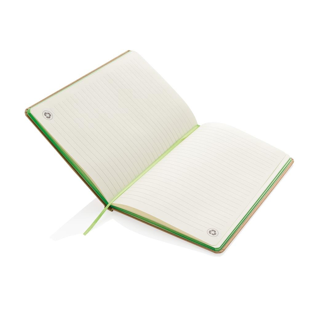 Caiet Kraft XD Design, Hartie, A5, 144 pagini, Verde, 1, 1 x 14, 4 x 21 ...