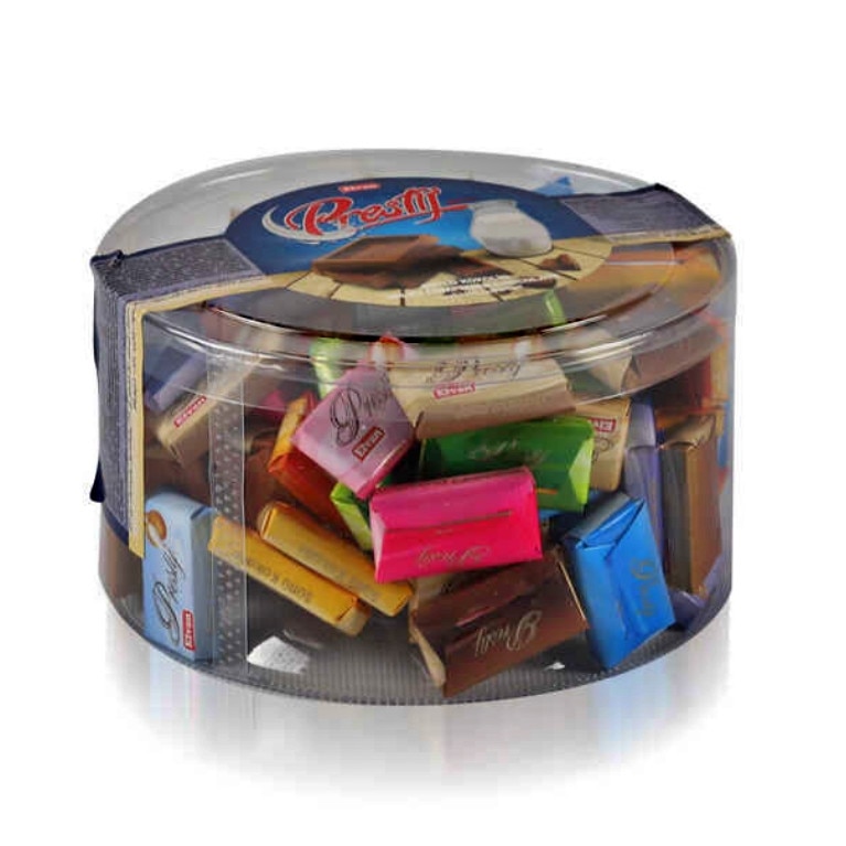 Cutie mini-ciocolata Prestij Elvan 100 buc x 4, 5 grame - eMAG.ro