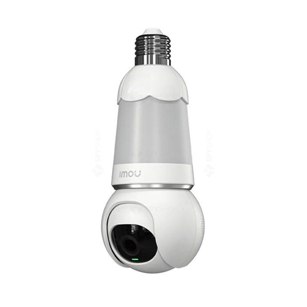 Camera Wireless PTZ cu montare in Dulie E27 Imou Bulb Cam 5 MP, LED 25m ...