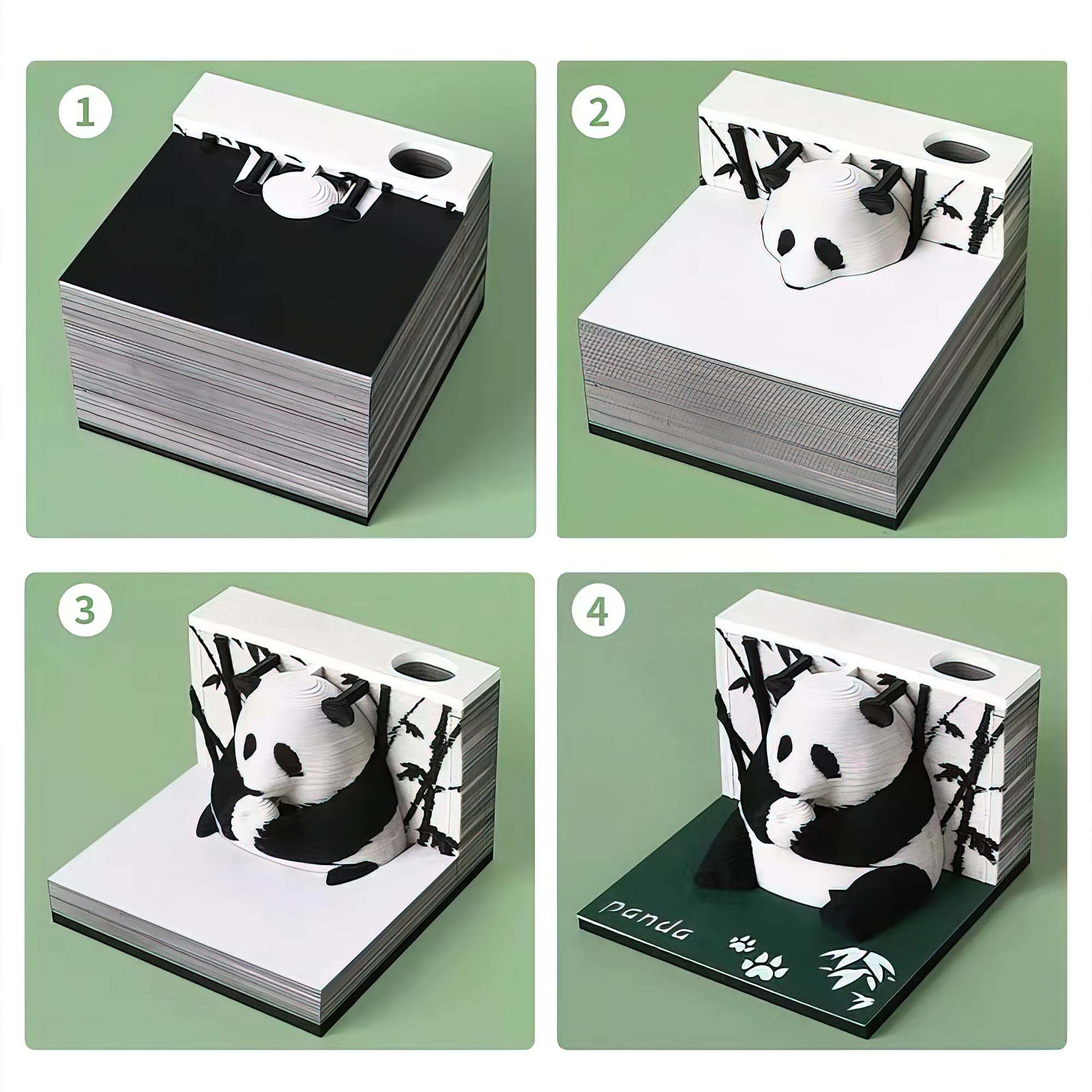 Лепящи се бележки, Sundiguer, 3D Art Notepad, Направи си сам Sticky ...