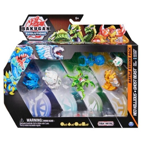 Set Figurine Bakugan Battle Strike Pack - Neo Nillious si Ghost Beast ...