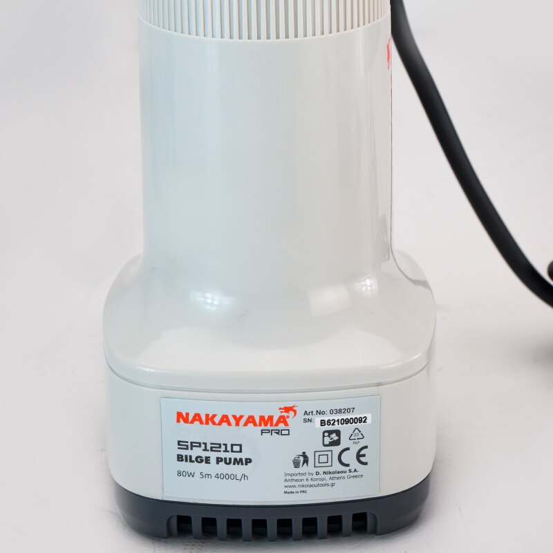 Pompa de apa, Nakayama Pro, 12V/DC, 80W, 5M, 4000Lt/H - eMAG.ro