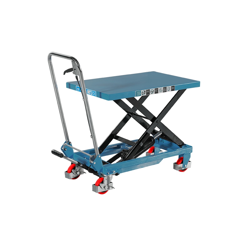 Carucior cu platforma de ridicare, Bormann PRO, 150Kg, 740x450x35mm ...