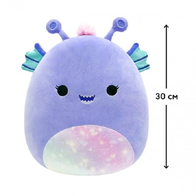 Jucarie de plus 30 cm Extraterestru cu aripi − Roboyo, Squishmallows ...