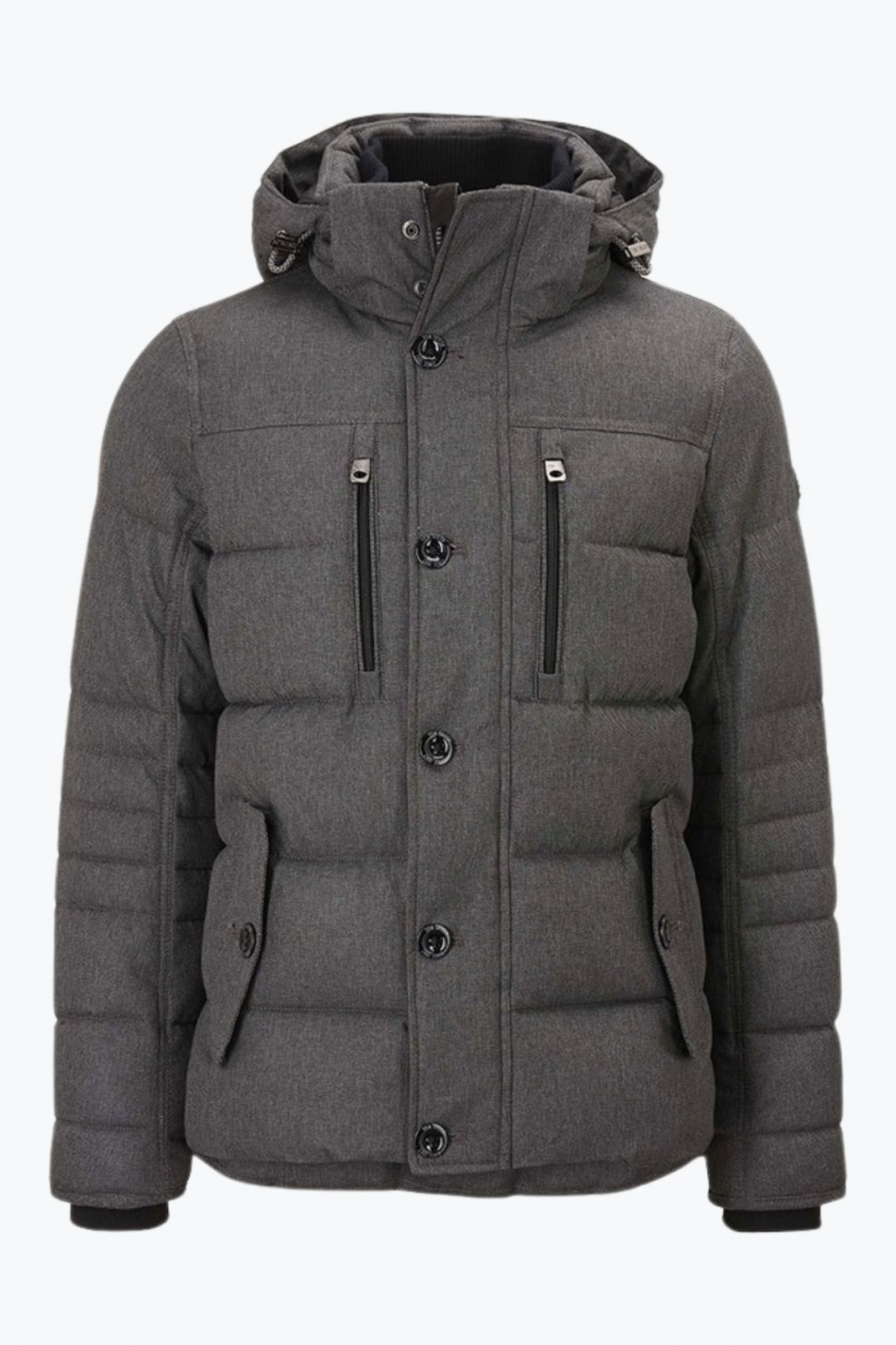 Geaca barbati de iarna cu dubla inchidere si multe buzunare Tom Tailor ...
