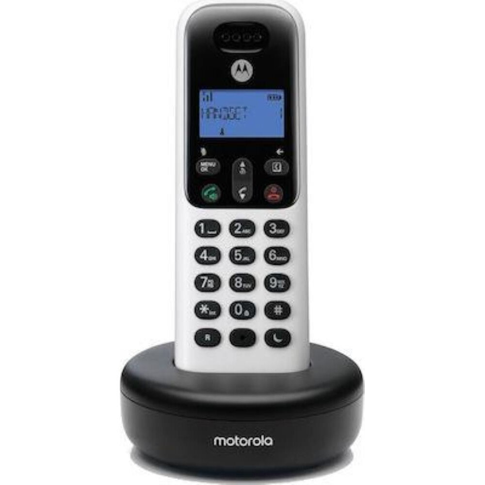 Telefon fara fir cu ascultare occidenta, Motorola, alb, model T501 ...