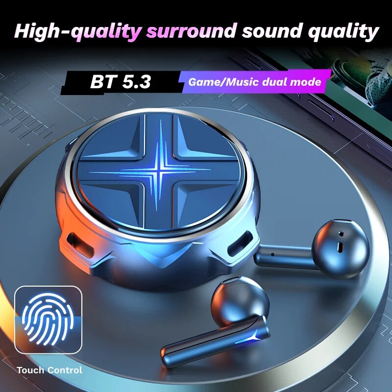 Casti Gaming Wireless Fara Fir, Vala® SP31 TWS, Dual Music&Gaming ...