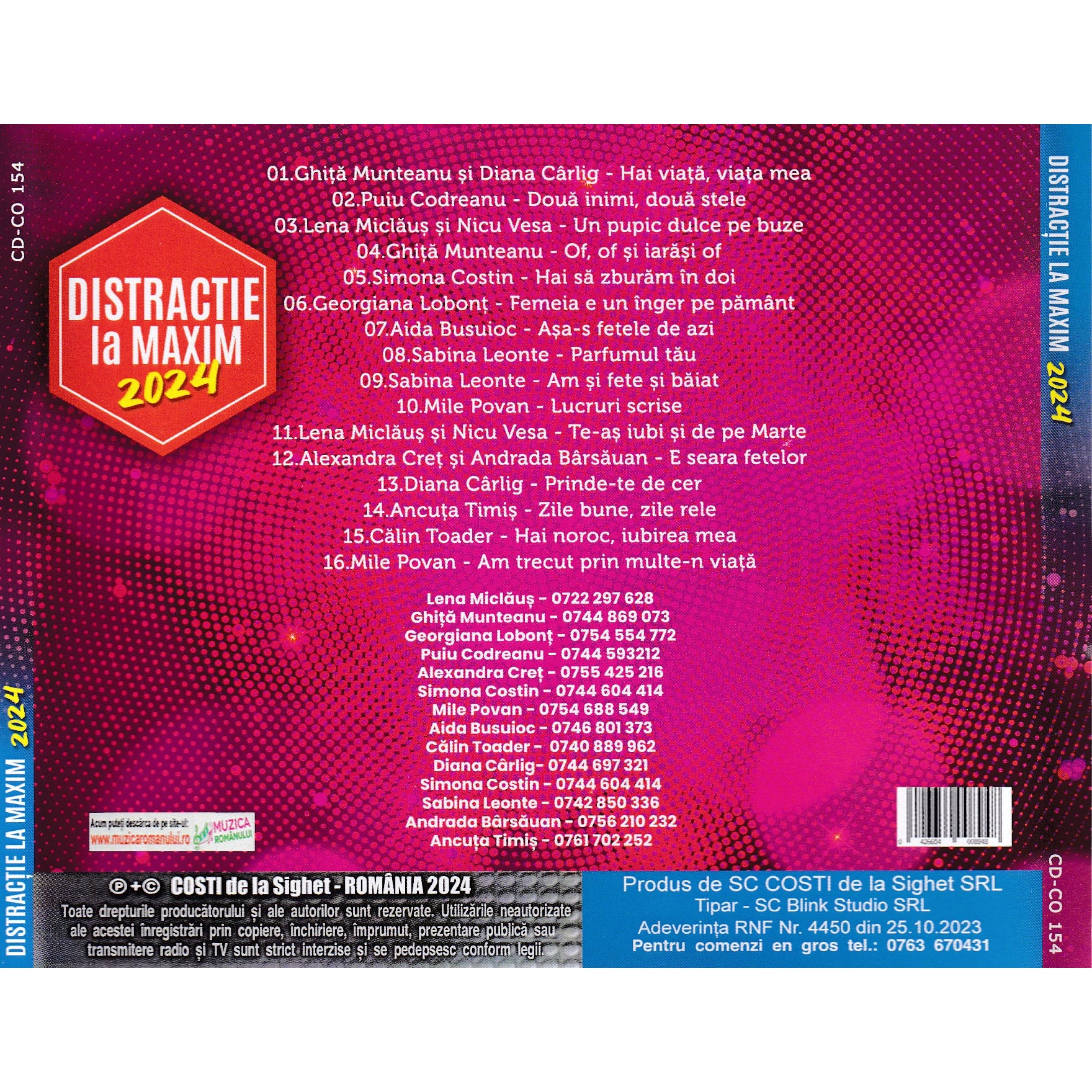 Distractie la maxim 2024 CD Audio - eMAG.ro