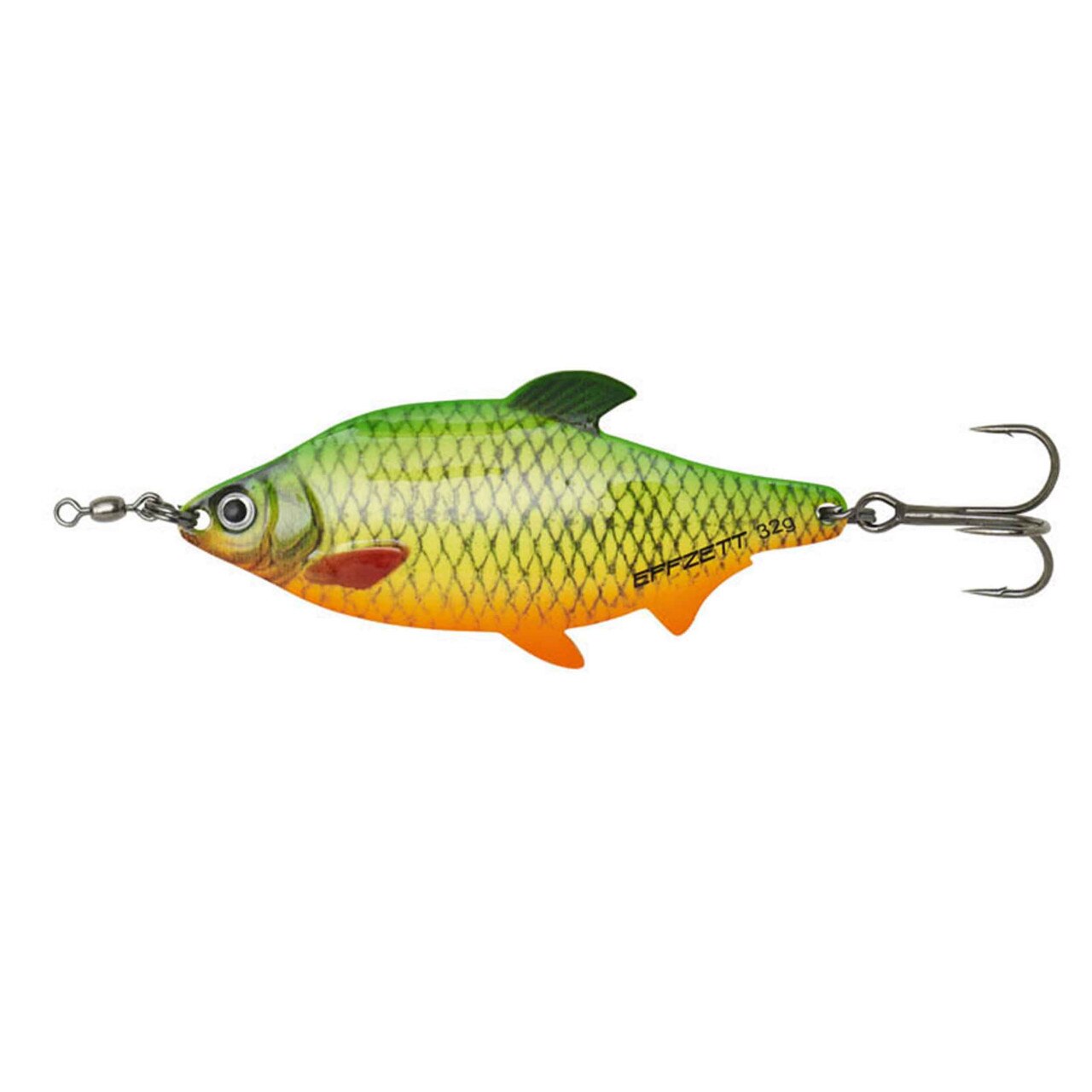 Осцилираща лъжица 32gr 90mm DAM MMT Effzett Roach Spoon Fire Roach UV ...