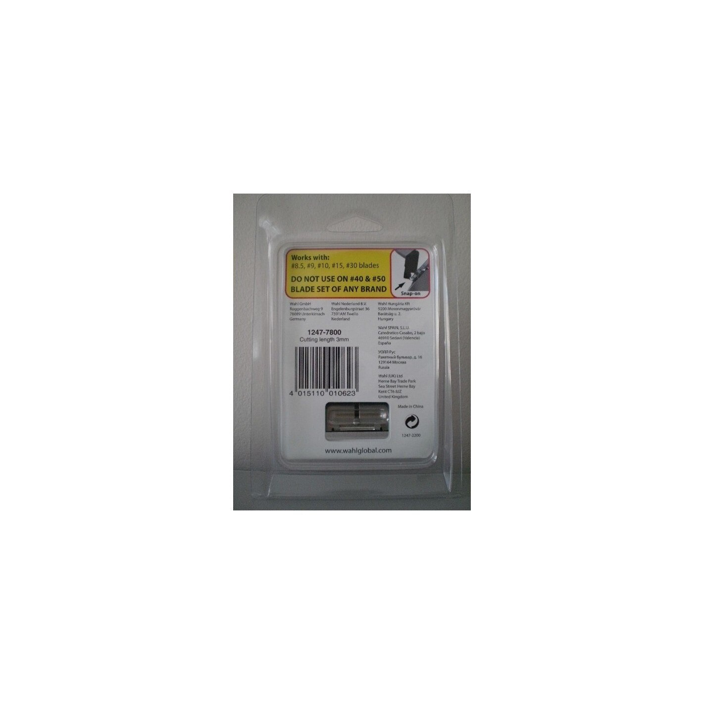 Gratar, inaltator metalic de 3 mm pentru masina de tuns Moser Class ...