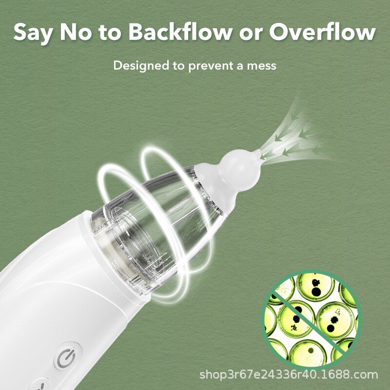 Електрически уред за изсмукване на носа, USB, вградена батерия 1500mAh ...