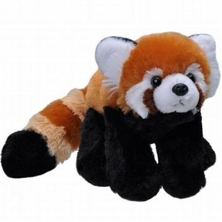 Jucarie de plus Panda Rosu 20cm Wild Republic - eMAG.ro