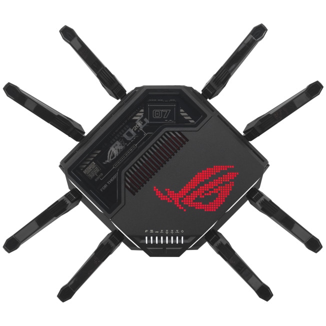 Router Gaming Wireless ASUS ROG Rapture GT-BE98, BE25000, Wi-Fi 7, Quad ...