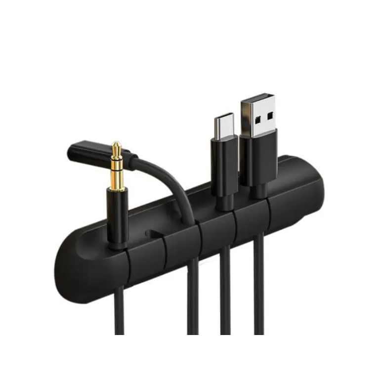 Set 2 Organizatoare Cabluri Universale pentru Birou/Masina/Dulapuri, 5 ...