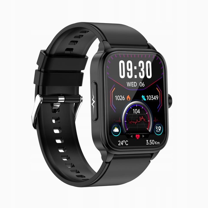 Ceas Smartwatch Barbati, Aries Watches, Negru - eMAG.ro