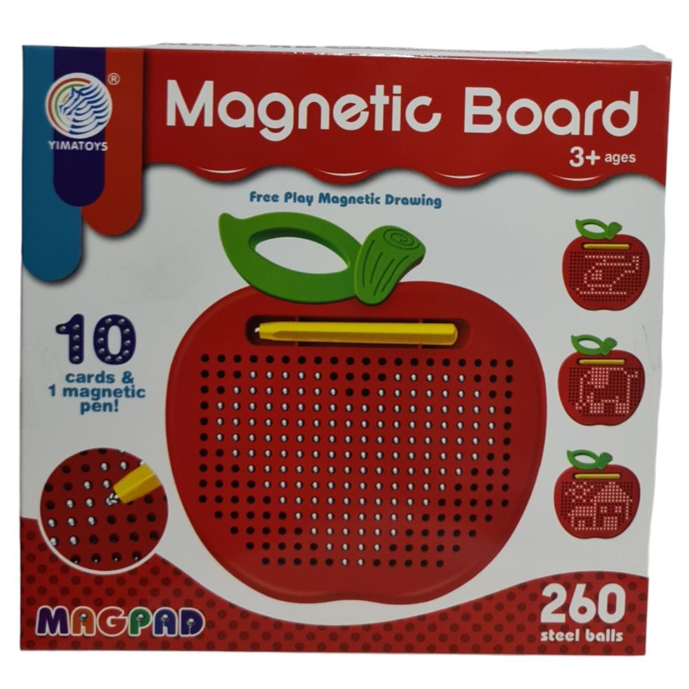 Tabla desen magnetic cu bumbi metalici - eMAG.ro