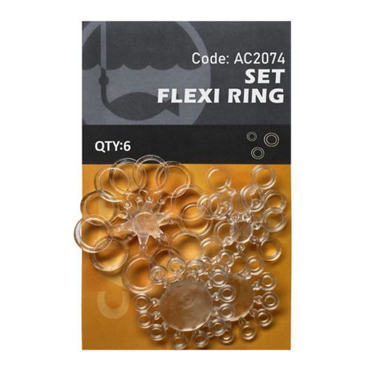 Set MMT Orange Flexi Ring No.5, 7, 10mm 6buc - eMAG.ro