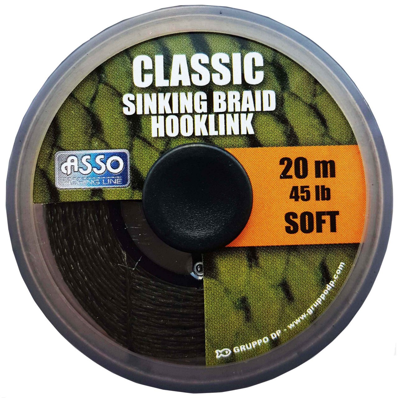 Резба MMT Asso Classic Soft Sinking Braid Hooklink 35Lb 20m Green - eMAG.bg