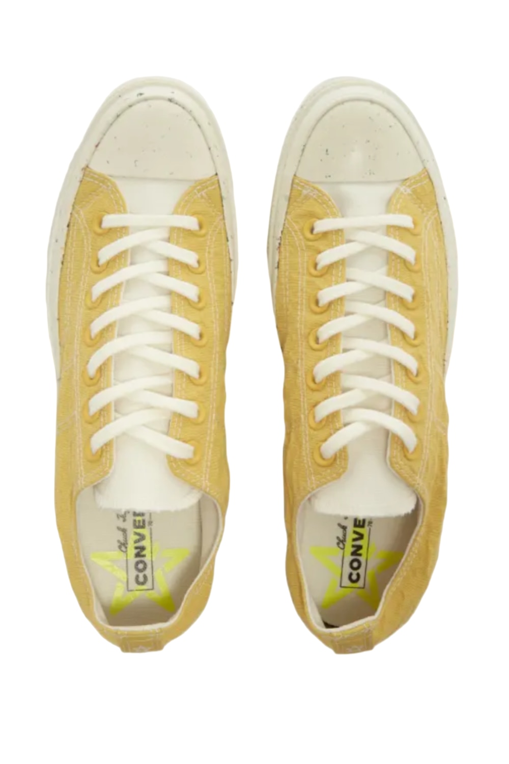 Дамски обувки Converse Chuck 70 Hybrid Texture Low, Textile, Yellow, 38 ...